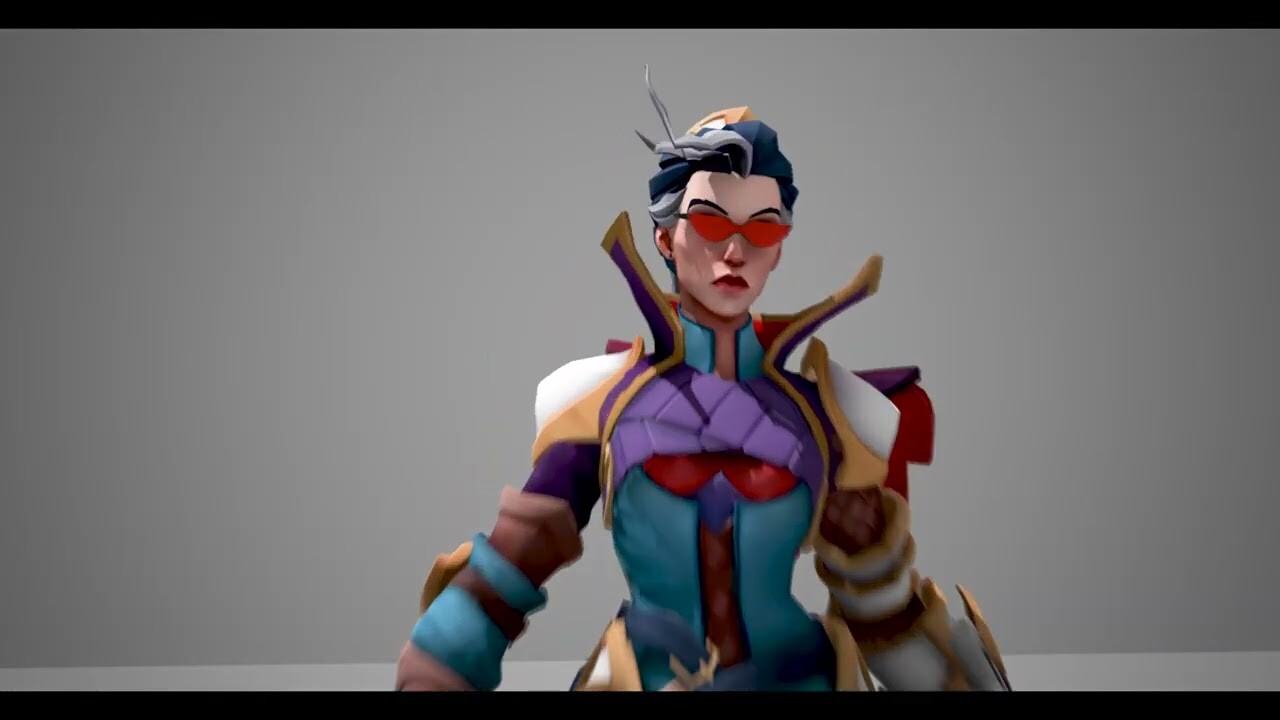 ArtStation - Vayne_Valorant_Character game animation