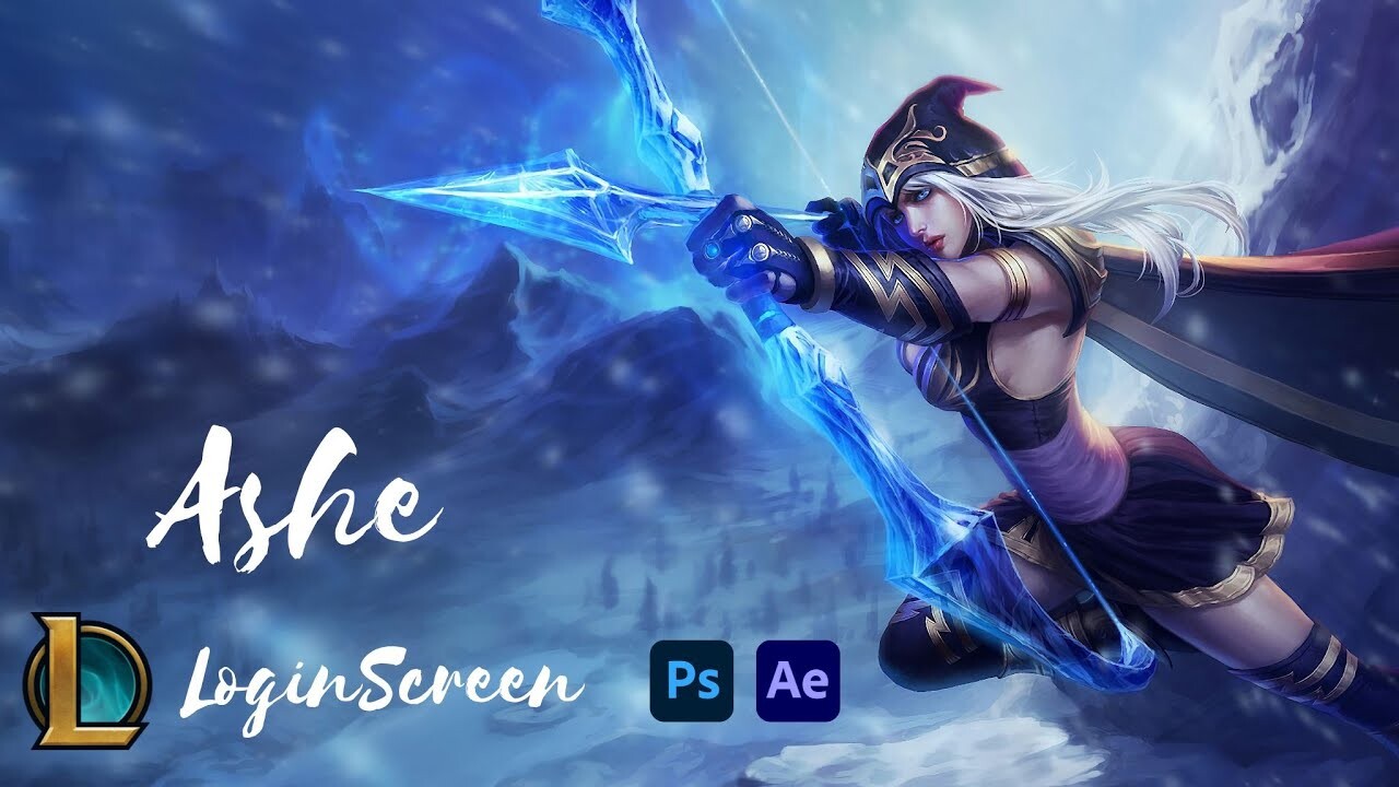 ArtStation - Ashe | Login Screen - League of Legends