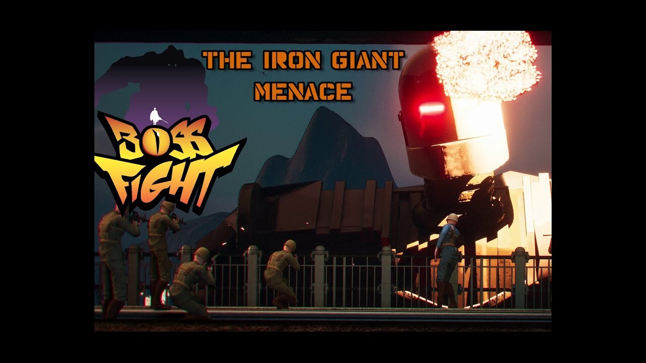 ArtStation - Boss Fight Submission: The Iron Giant Menace