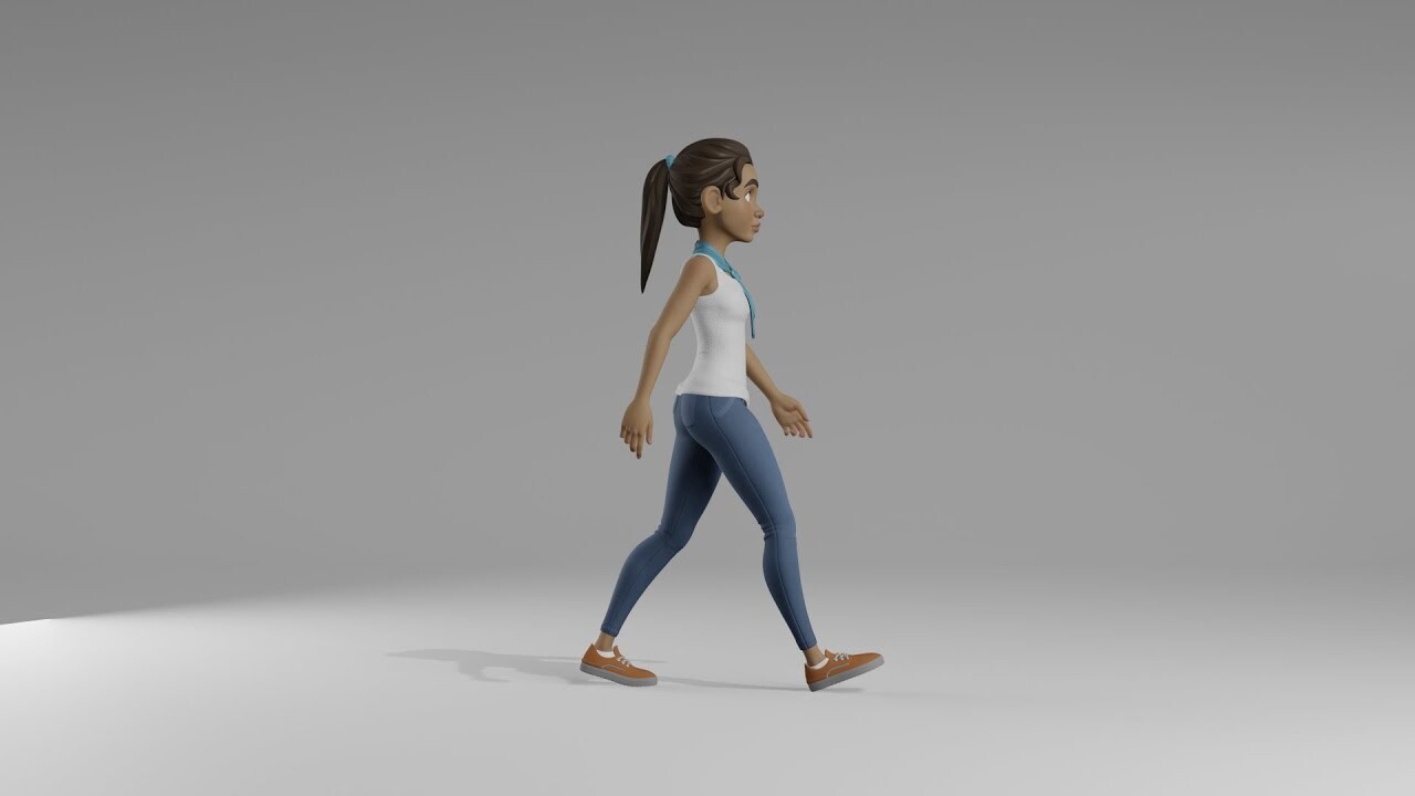 ArtStation - Walk Cycle v3