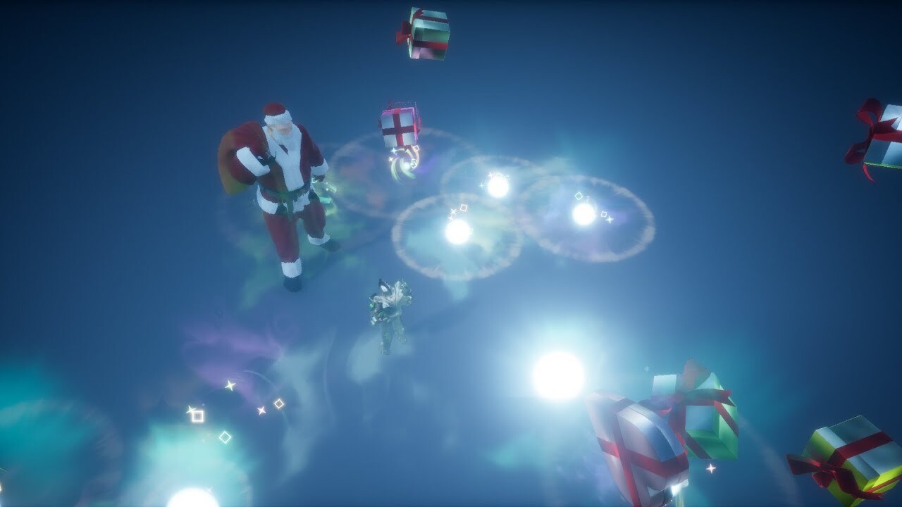 ArtStation - Rise Online World - Santa Claus "BOSS VFX"