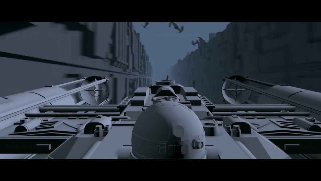 ArtStation - Star Wars-Inspired Space Chase: Animated Previsualization