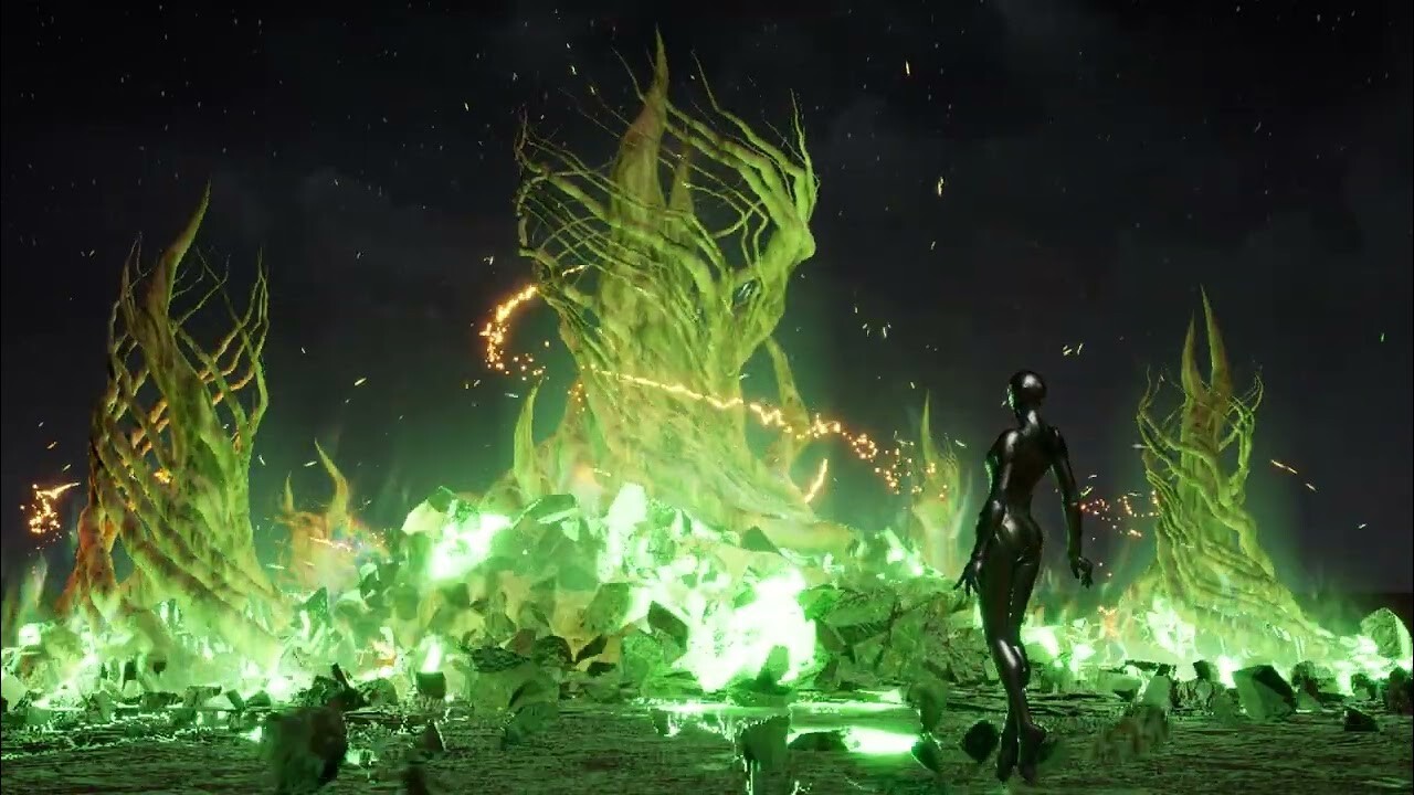 ArtStation - Giant tree root attack VFX