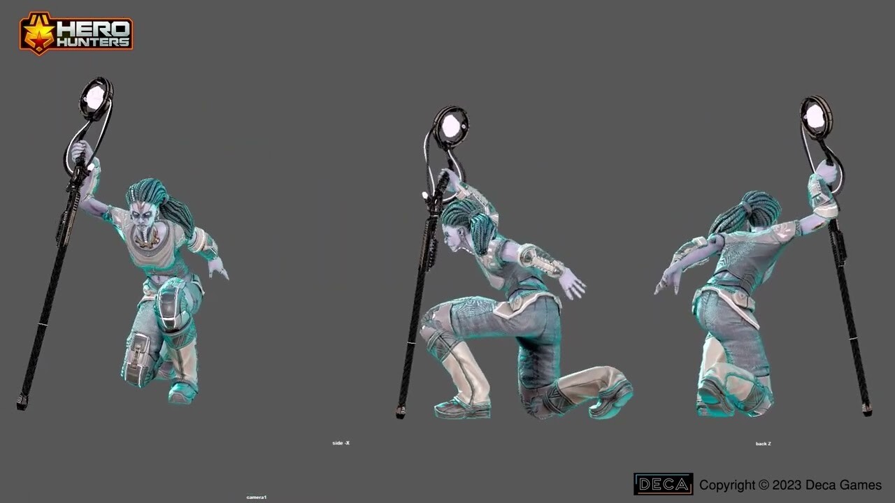 ArtStation - Autodesk Dynamic Skeleton animations