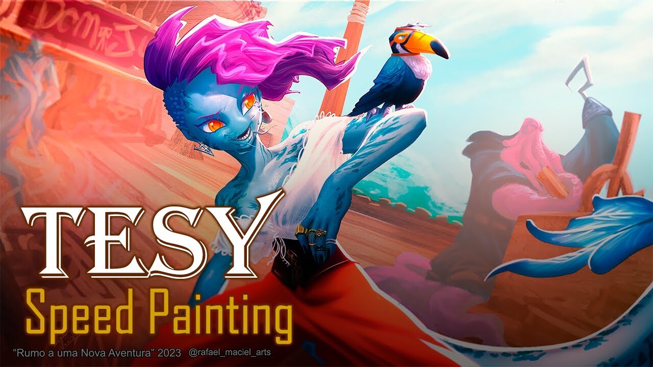 ArtStation - Tesy: Rumo a uma nova Aventura