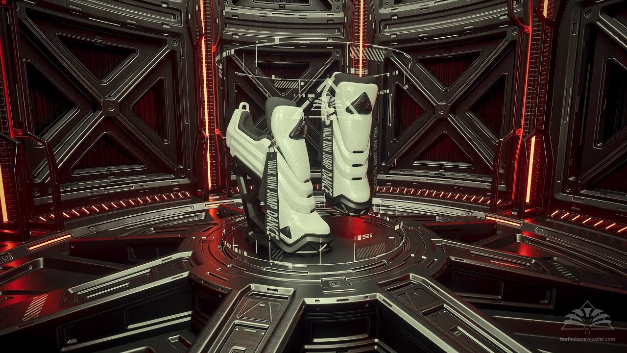 ArtStation - Unreal Engine NFT Project - Comfy Heel Crypto #04