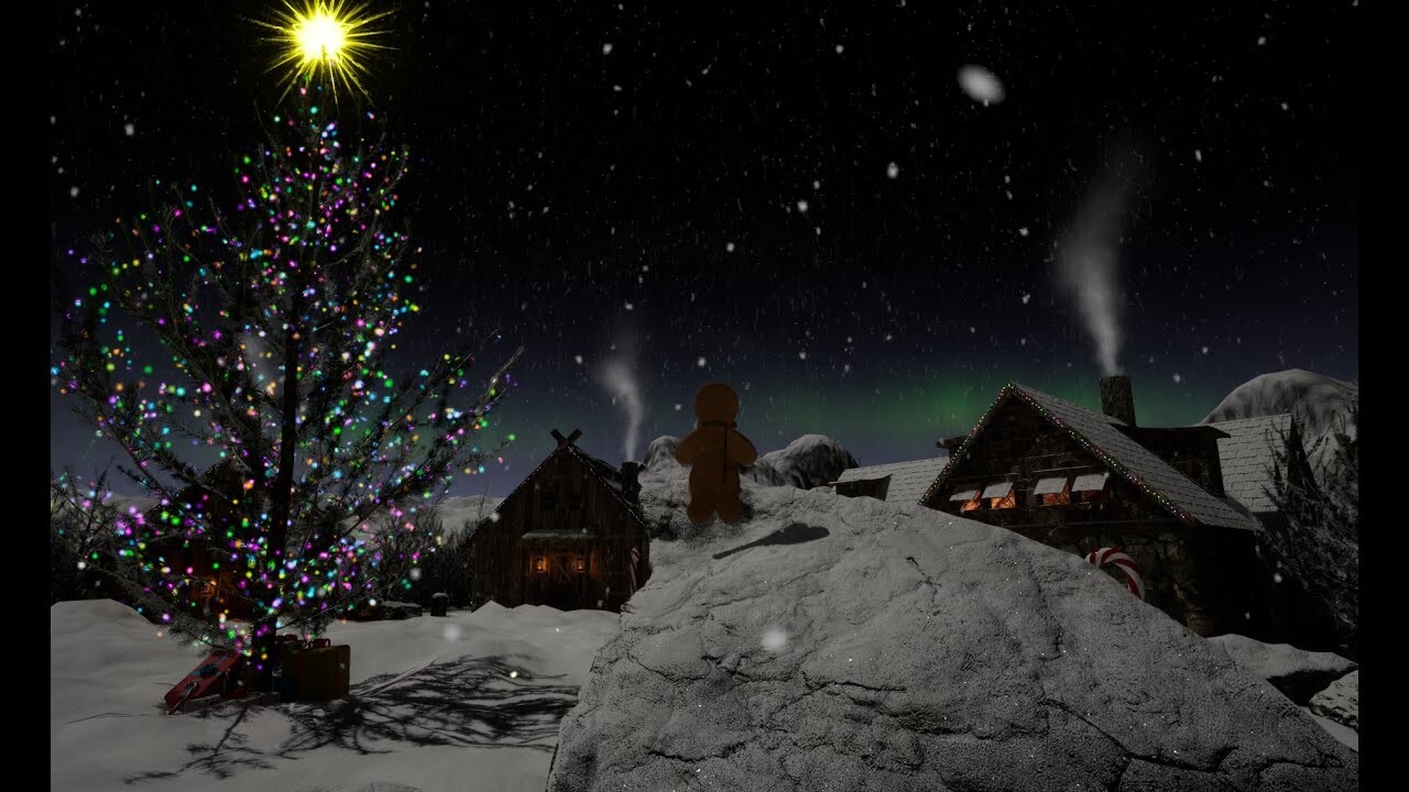 ArtStation - The Christmas Village (An environmental VFX showcase in a ...