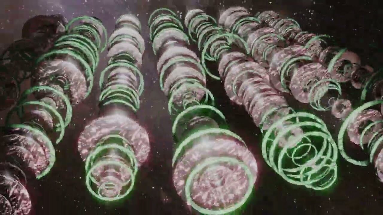 ArtStation - Muzic visualization in galaxy