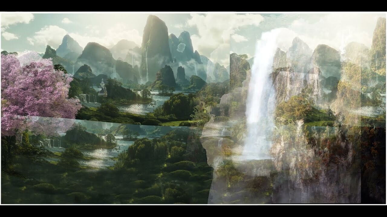 ArtStation - Matte Painting In Nuke