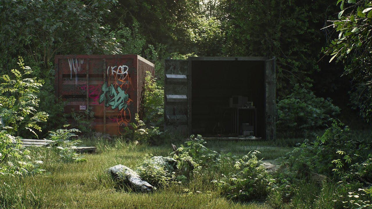 ArtStation - Forest Containers.