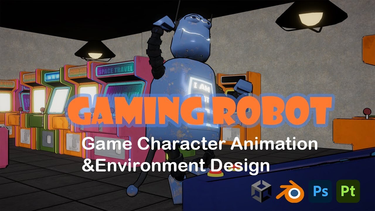 ArtStation - Gaming Robot