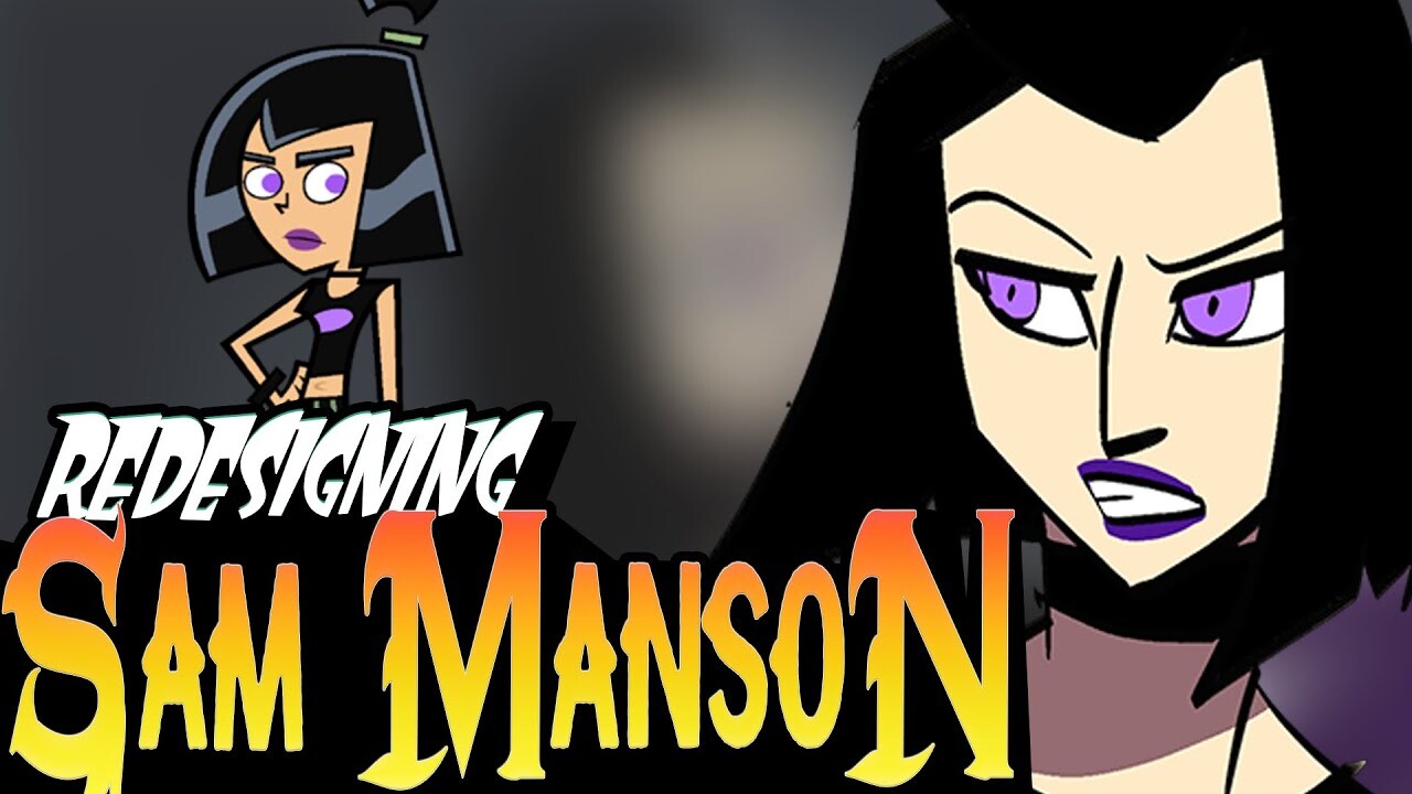 ArtStation - Redesigning Sam Manson - Danny Phantom Eidolon Redesigns