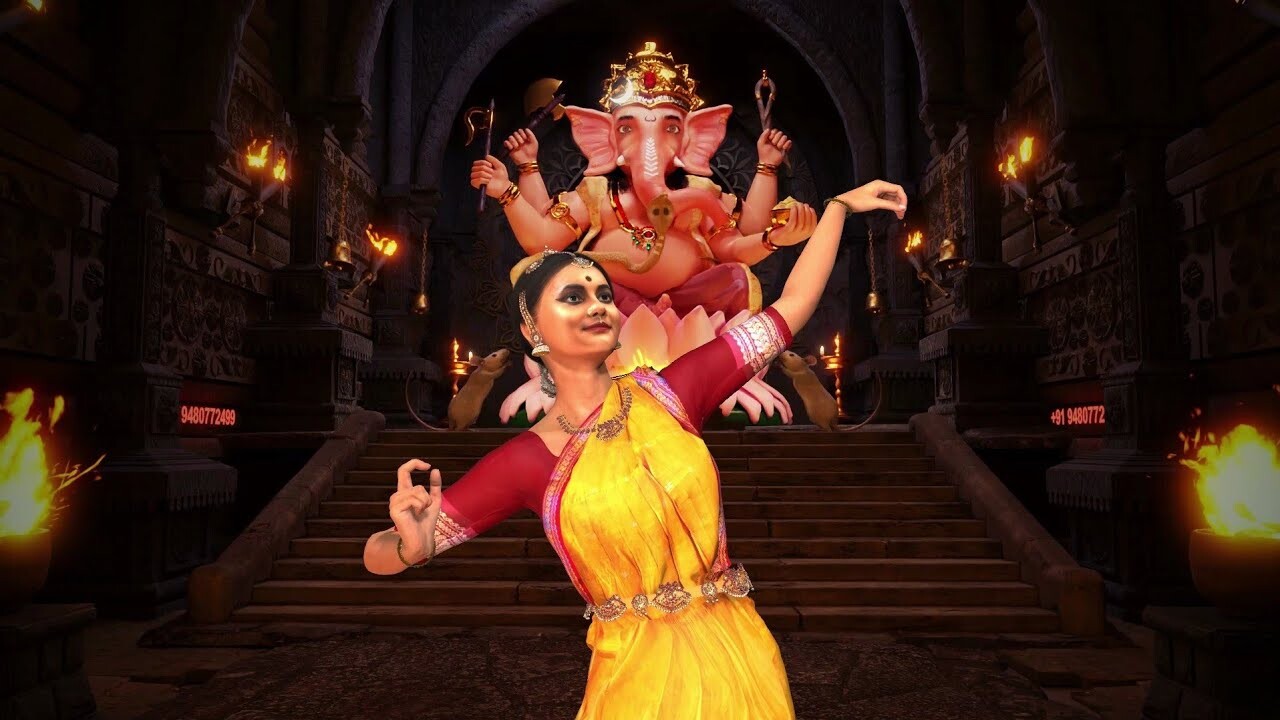 ArtStation - Bharatanatyam (Indian Traditional dance) in Character ...