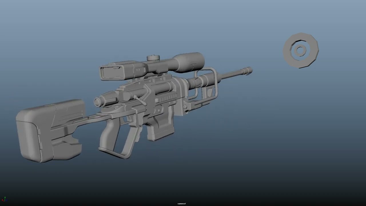 ArtStation - Sniper Rig and Animation