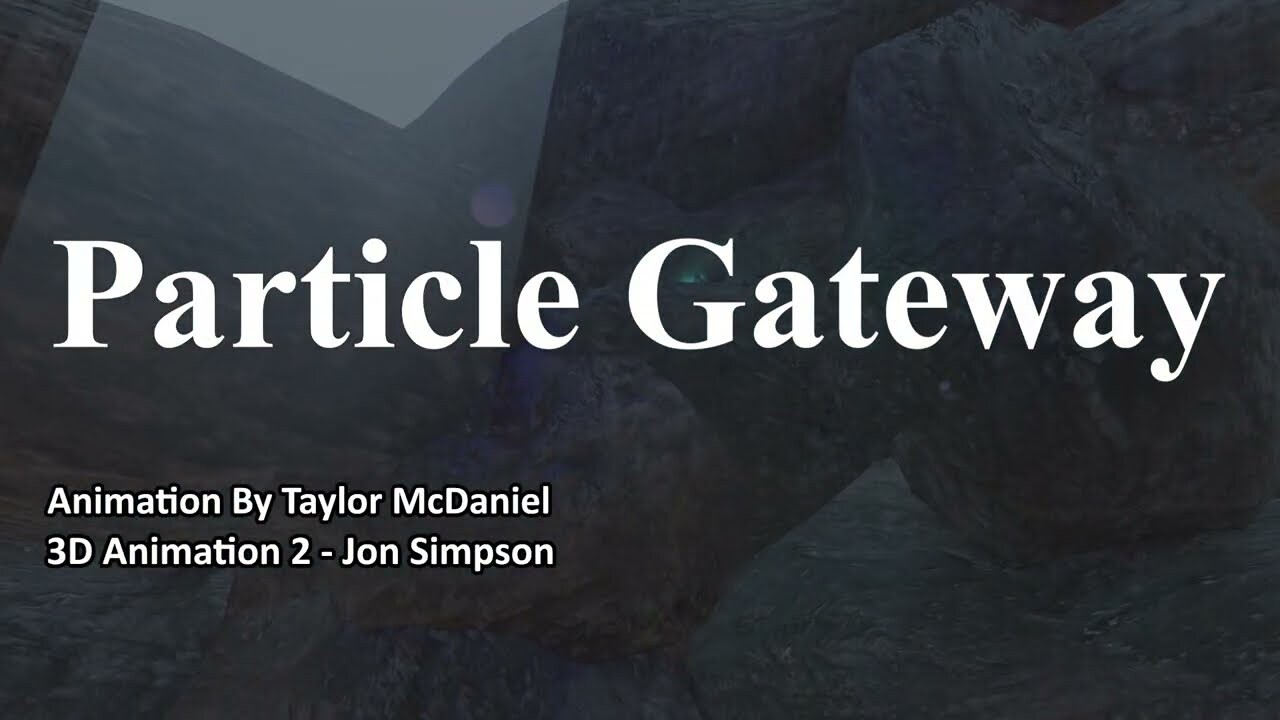 ArtStation - Particle Gateway | 3D Animation 2
