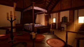 ArtStation - Tavern Bedroom