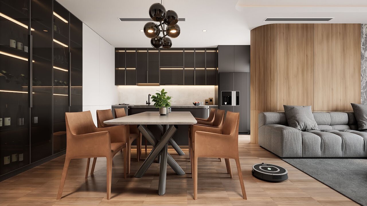 ArtStation - ARCHVIZ IN UNREAL ENGINE 5. APARTMENT INTERIOR.