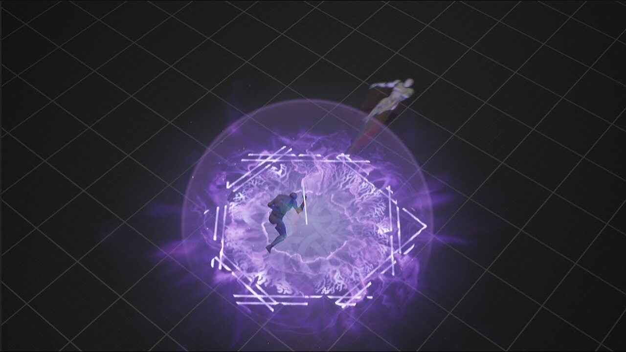 ArtStation - VFX Arcane Explosion