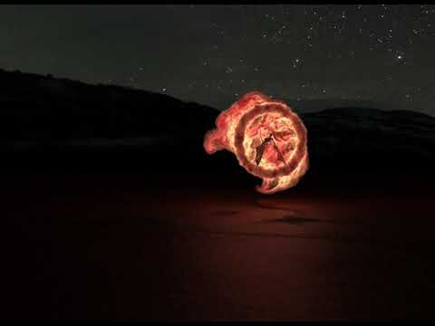 ArtStation - FIRE PORTAL FOR DRAGON MADE IN HOUDINI