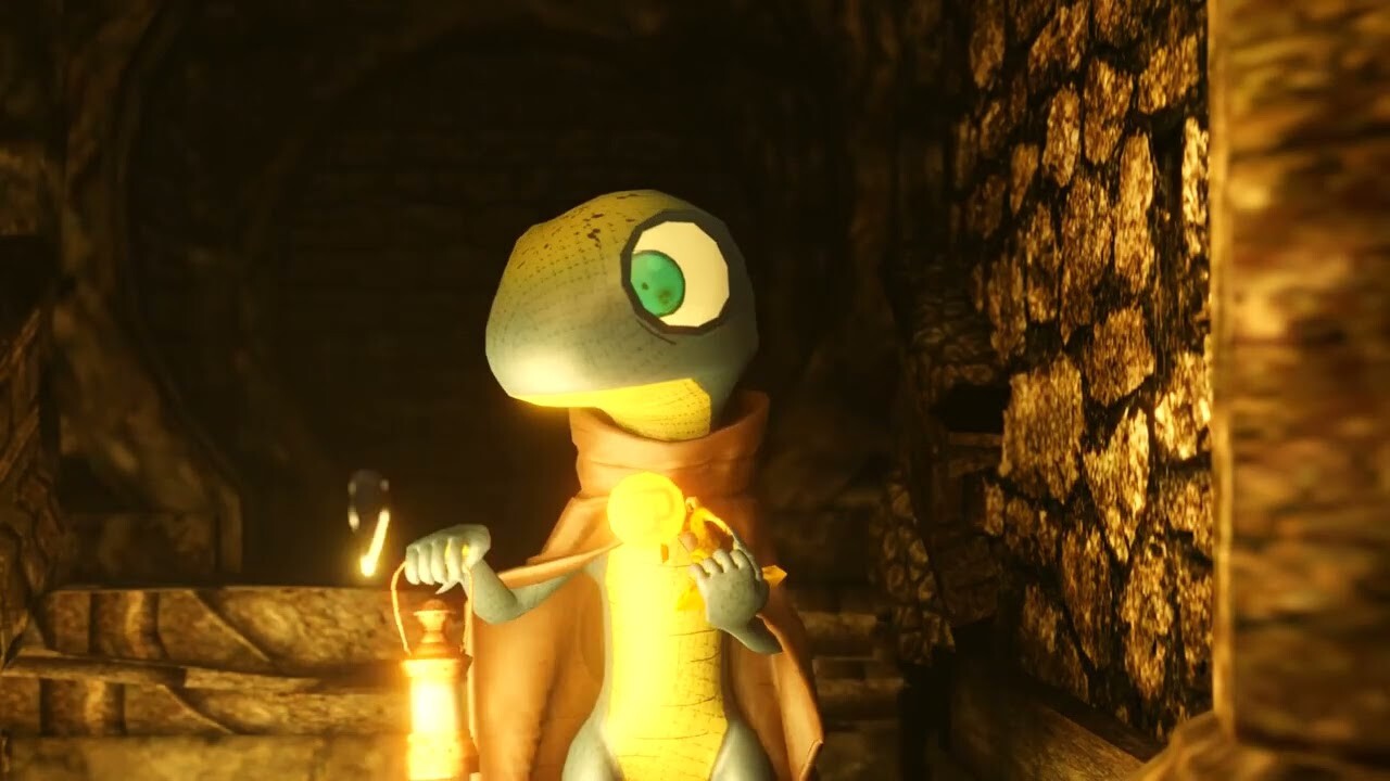 ArtStation - 3D Lizard Animation University Project