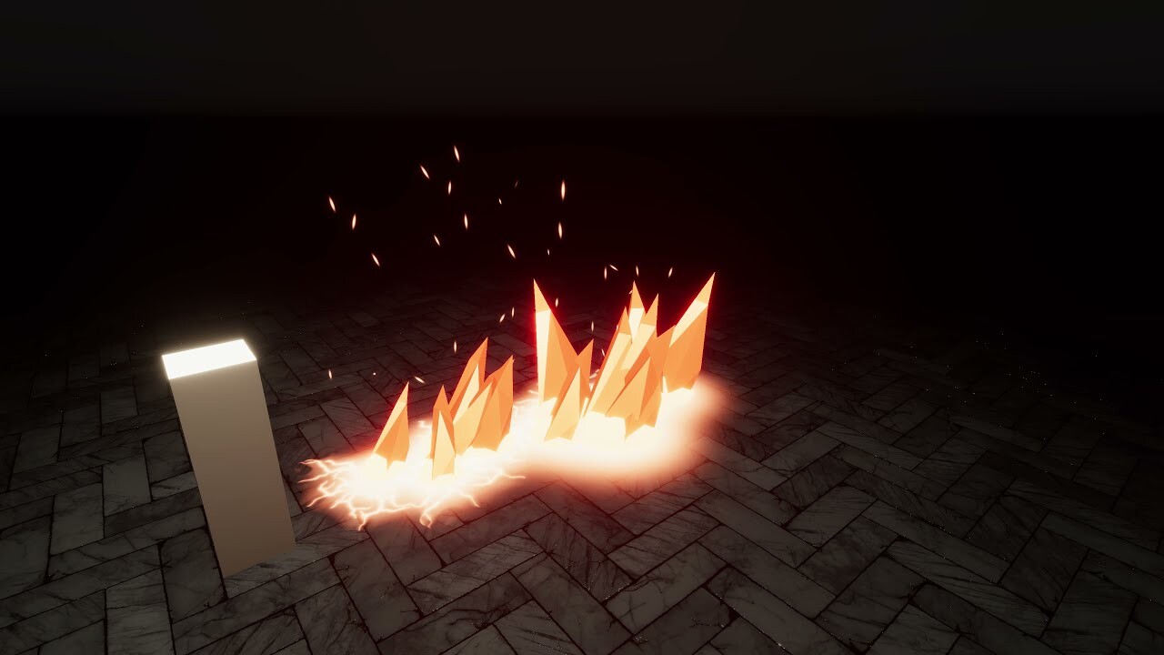 ArtStation - Fire Attack in Unity (VFX Graph)