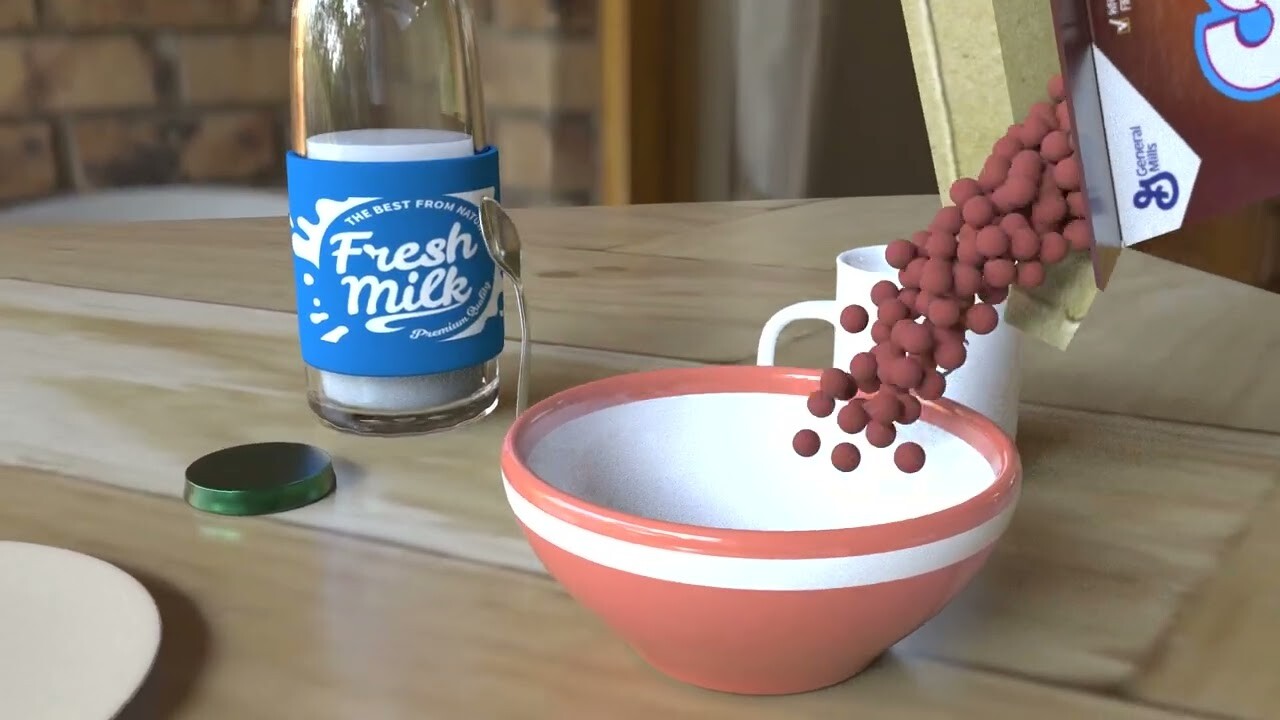 ArtStation - Breakfast Scene Animation