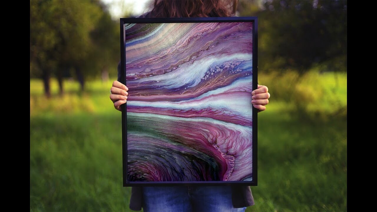 Fiona Art - Unveiling the Magic of Waterfall Kiss: A Unique Acrylic ...