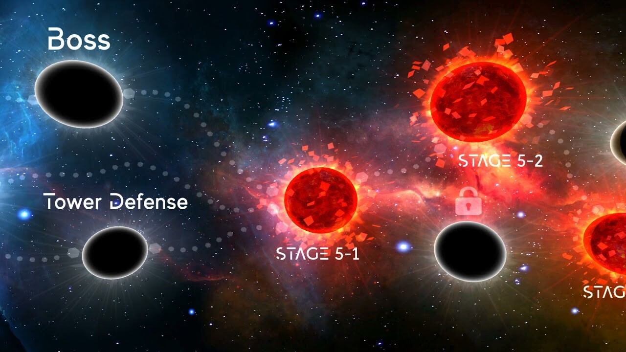 ArtStation - Stars. Global Map. UI. VFX.