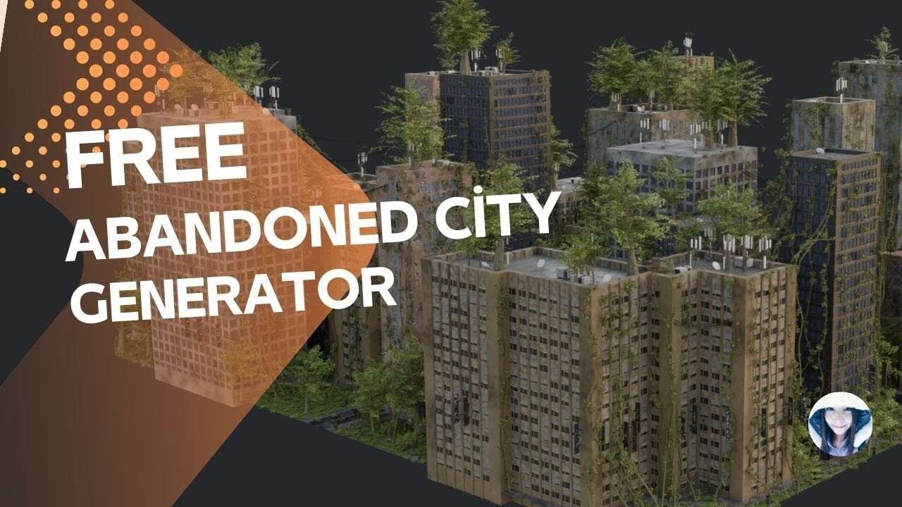 ArtStation - FREE Abandoned City Generator Addon / Blender Tutorial