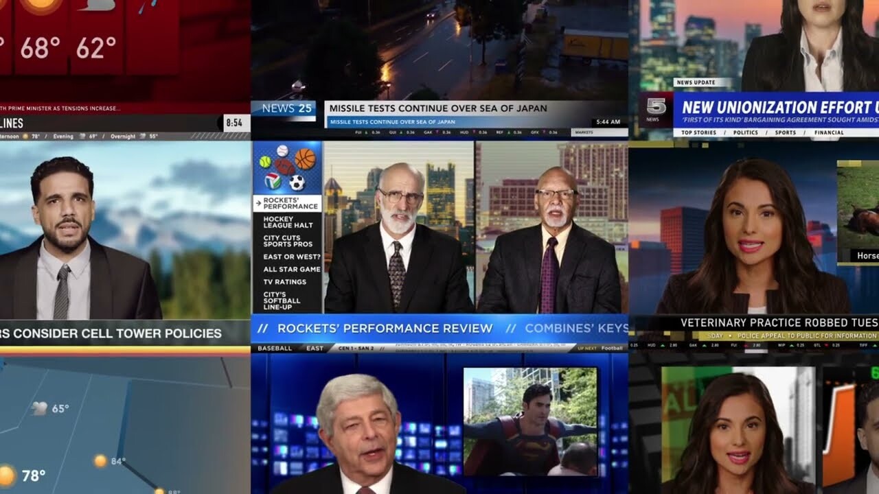 ArtStation - NEWS GRAPHICS REEL