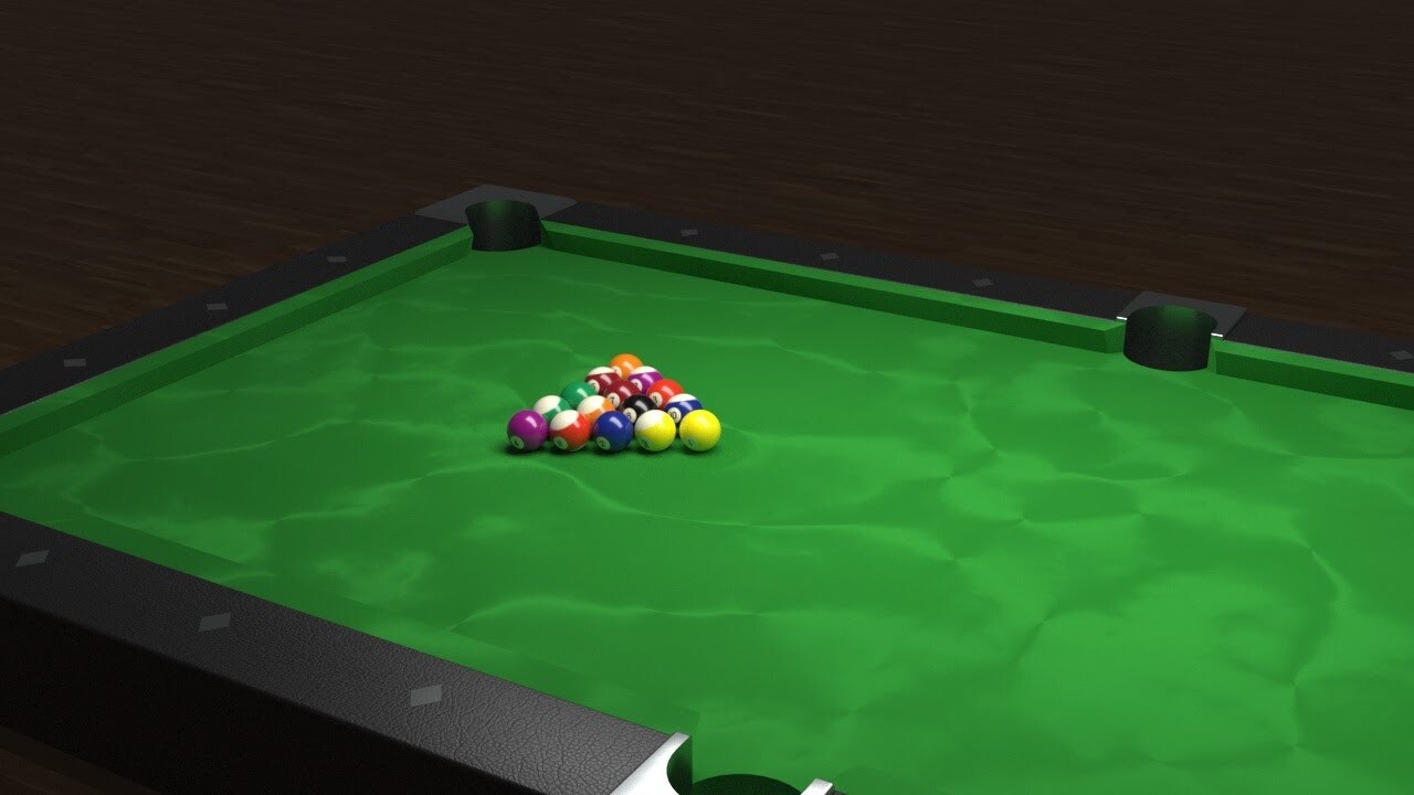 ArtStation - Pool game