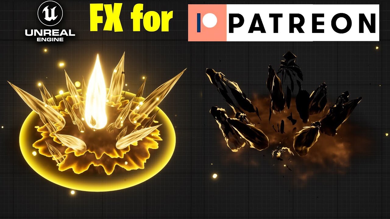 ArtStation - Impact FX in UE5 Niagara | For Patreon