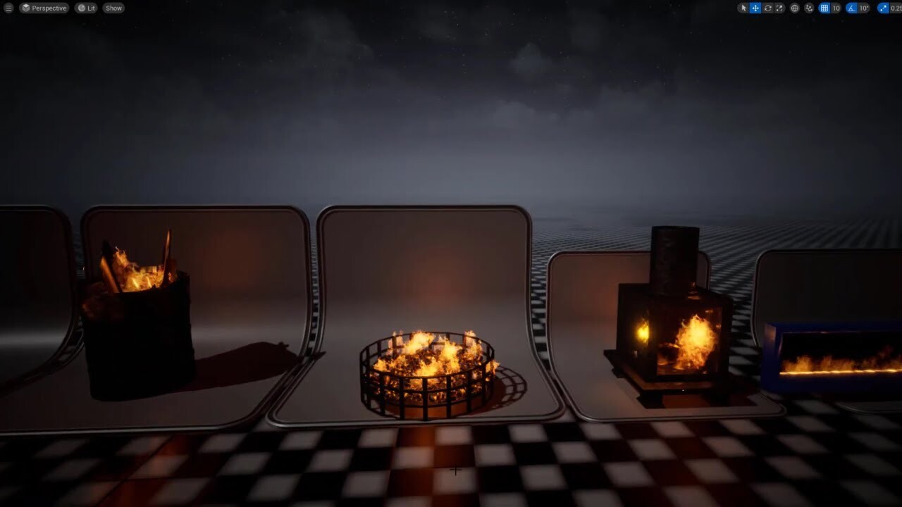 ArtStation - Ultimate Fire Package Unreal engine