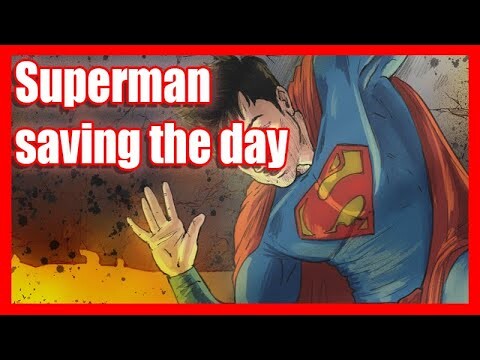 ArtStation - Superman saving the day