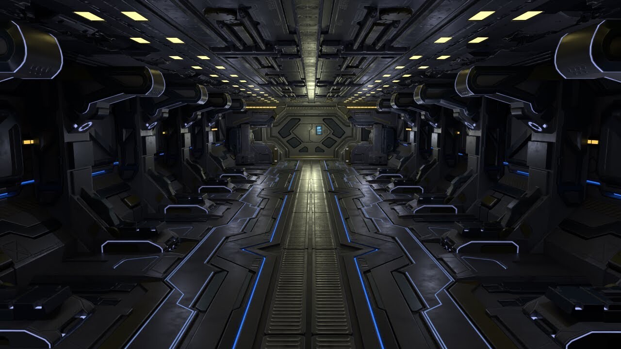 ArtStation - Sci-Fi Corridor