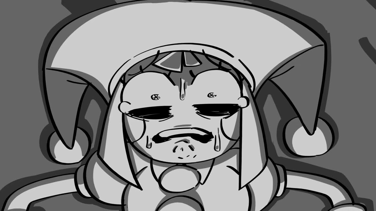 ArtStation - Digital Circus meets Jerma 985 (Storyboard)