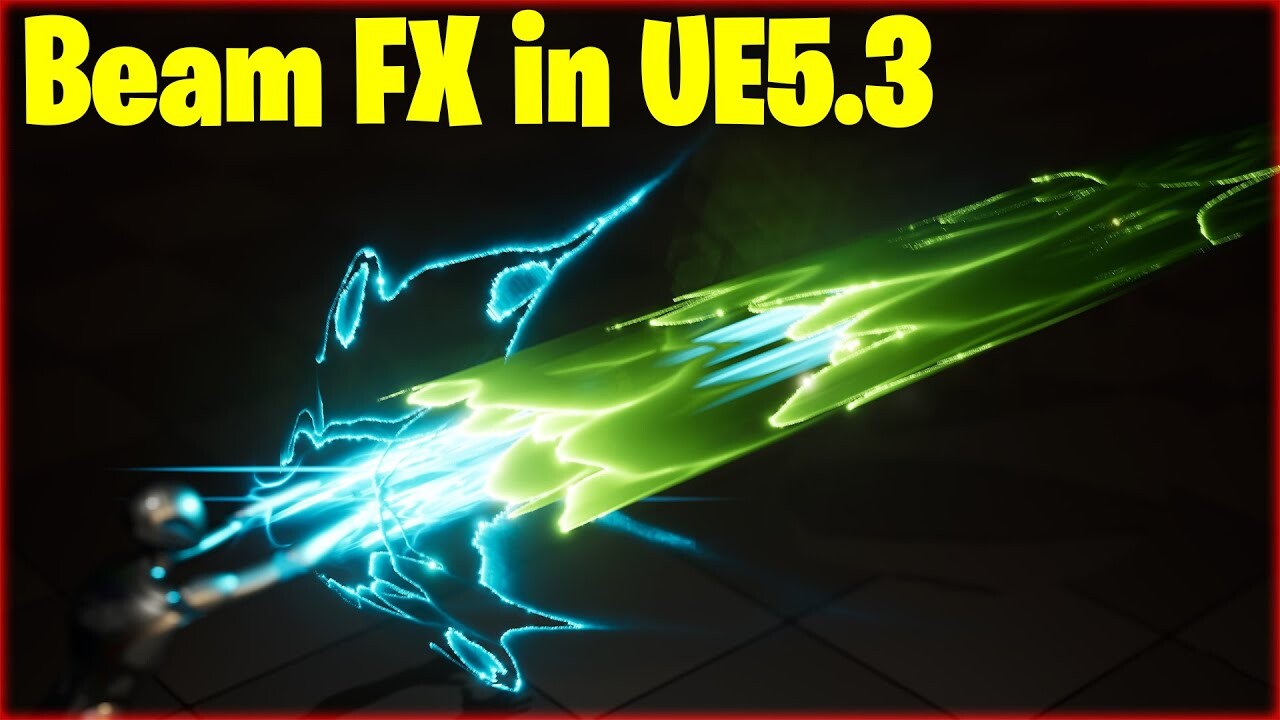 ArtStation - Beam FX in UE5.3 Niagara | For Patreons