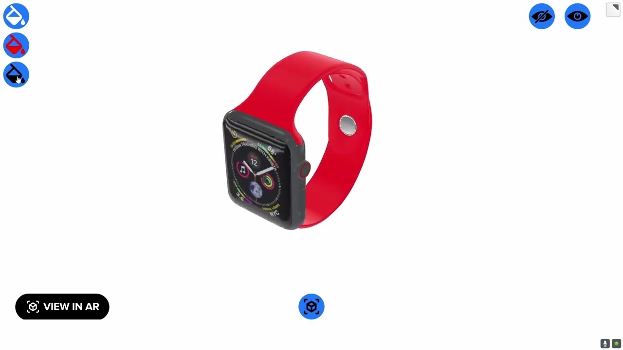 ArtStation - an interactive 3D model app for website or application