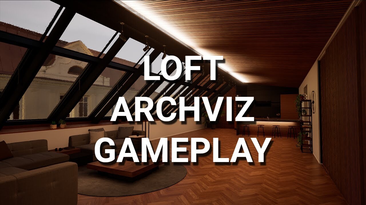 ArtStation - Architectural Visualization Practice - Loft