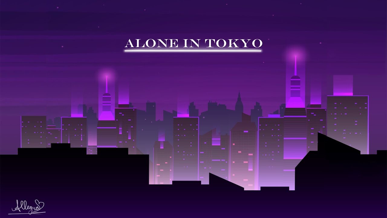 ArtStation - Alone In Tokyo