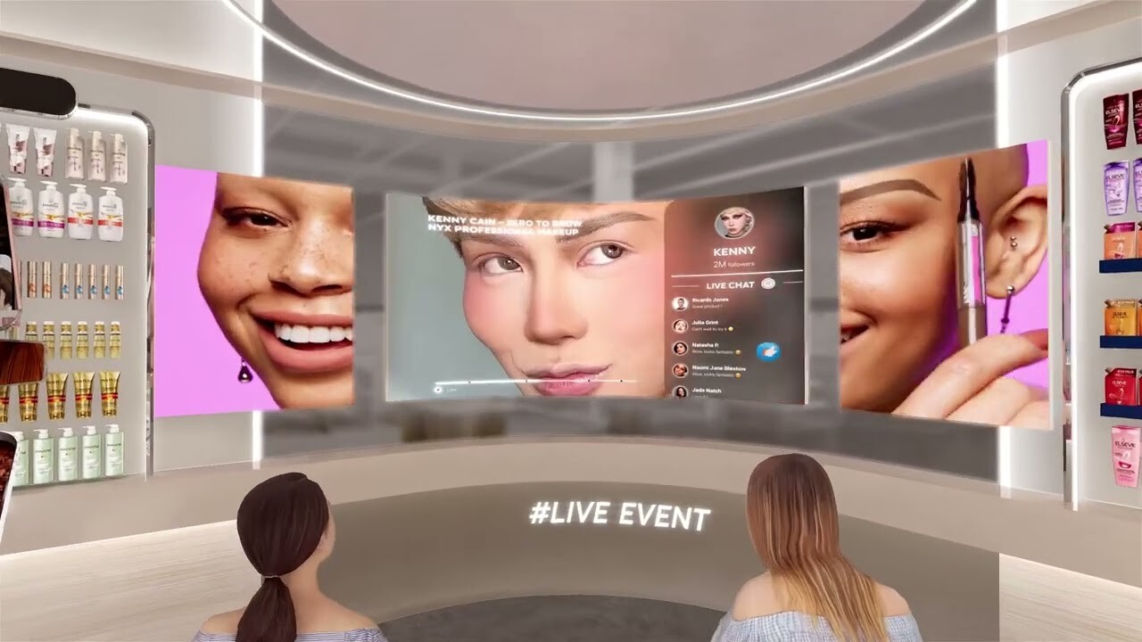 Kalex3D - L'Oréal "Store of the Future" - 3d character creator ...