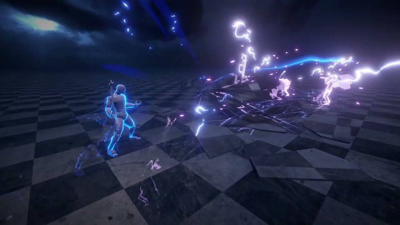 ArtStation - 유니티 엔진 전기 속성 스킬 이펙트 Unity Engine Electric Skill Effect