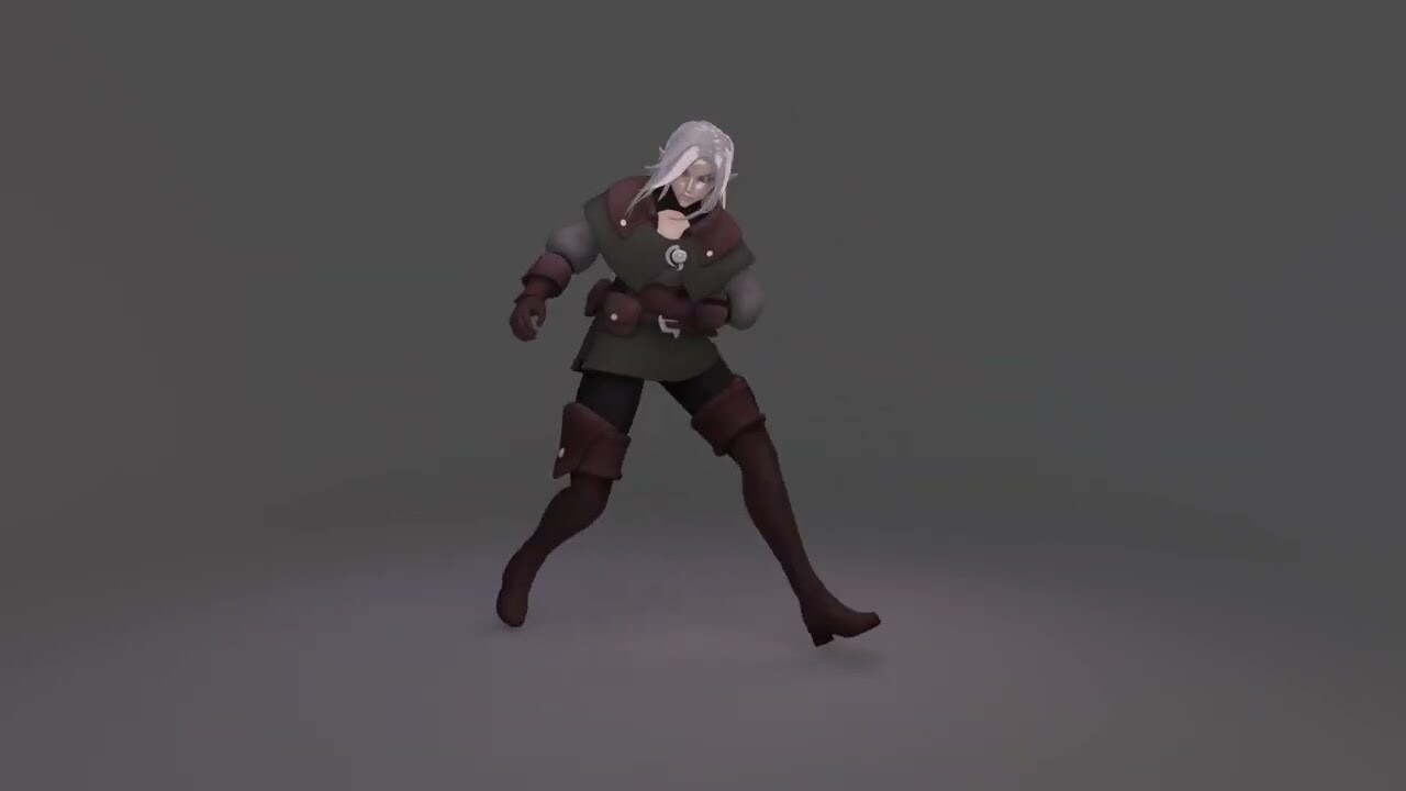 ArtStation - Year 2 Semester 1 Showreel - Hand Keyed Animation