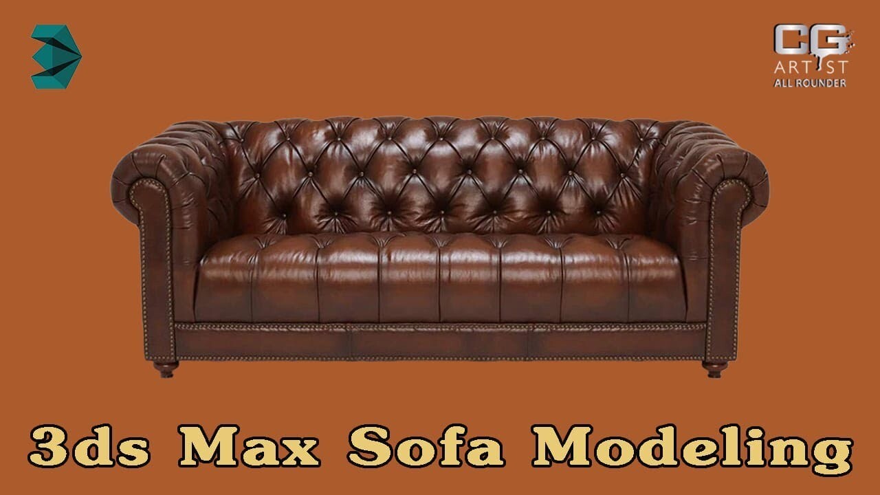 ArtStation - 3DS MAX tutorial : SOFA MODELING