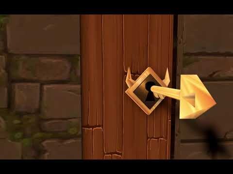 ArtStation - Lock & Key- Key Opening Door 3D Animation