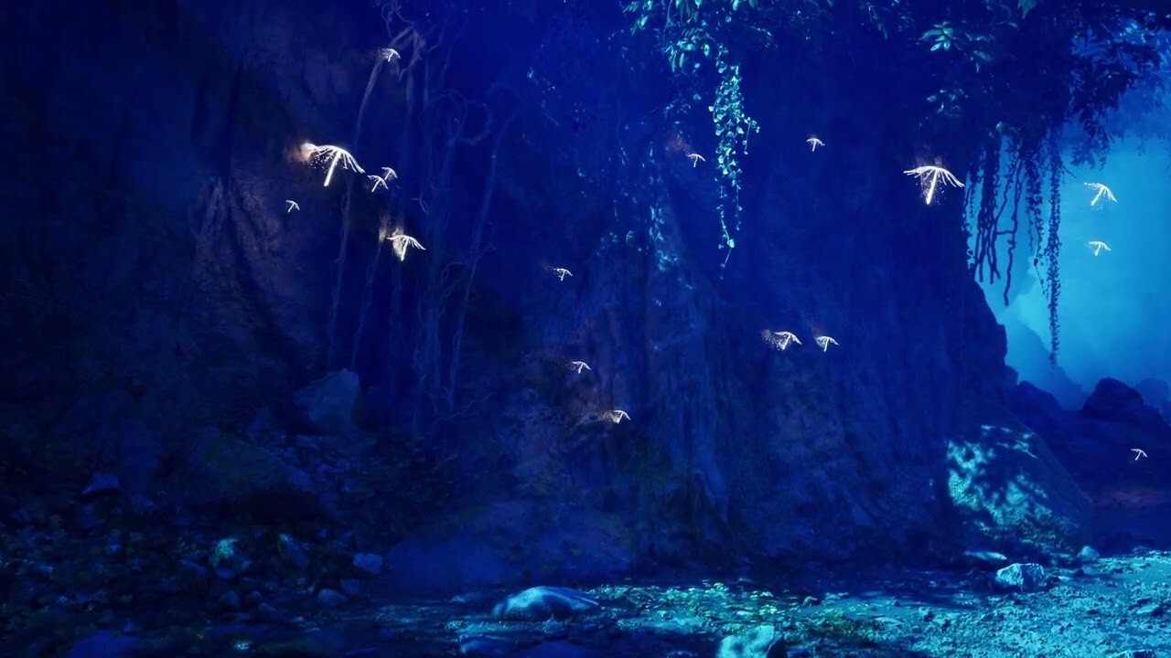 ArtStation - A mimic of Pandora/Avatar Forest seeds scene, HLSL Ray ...