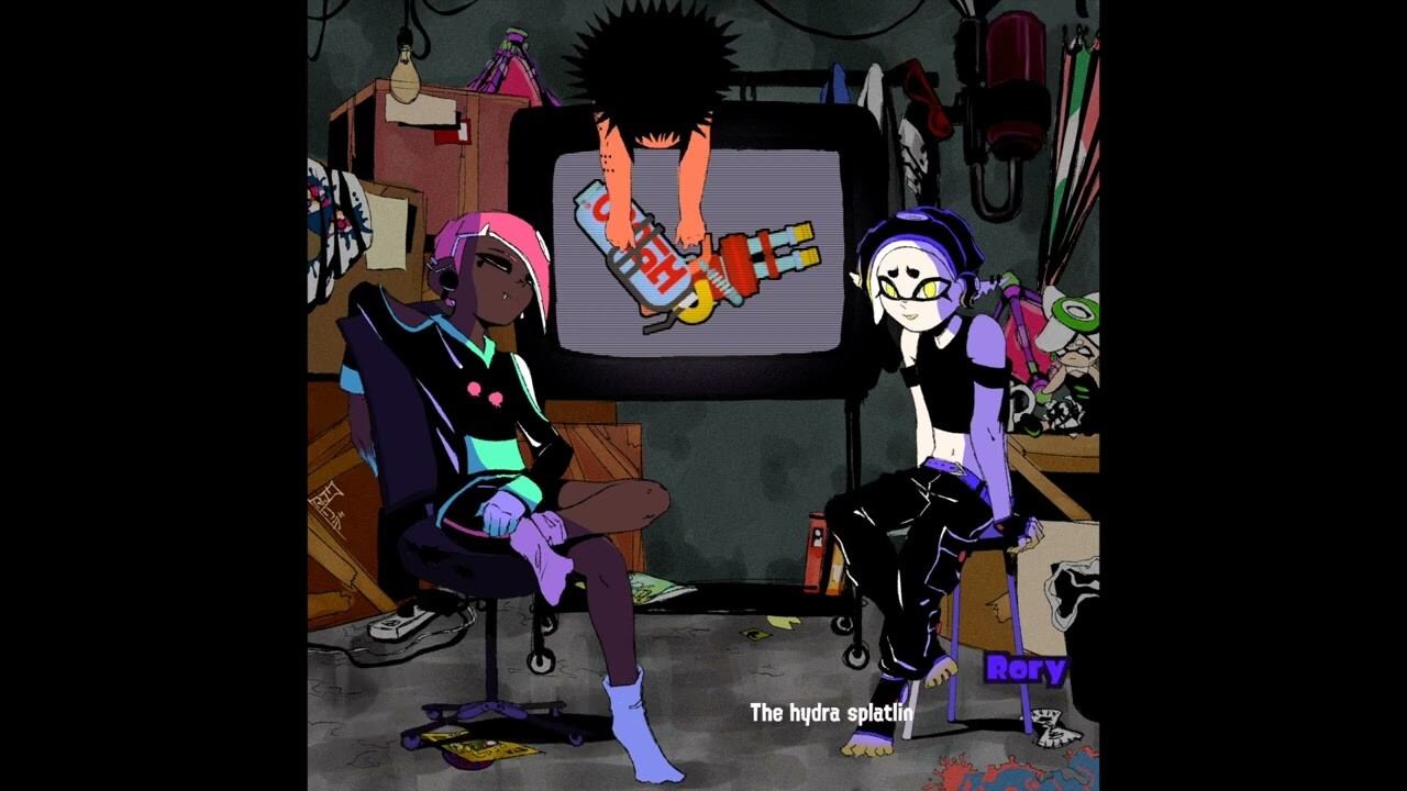 ArtStation - Trench Newscast (Splatoon)