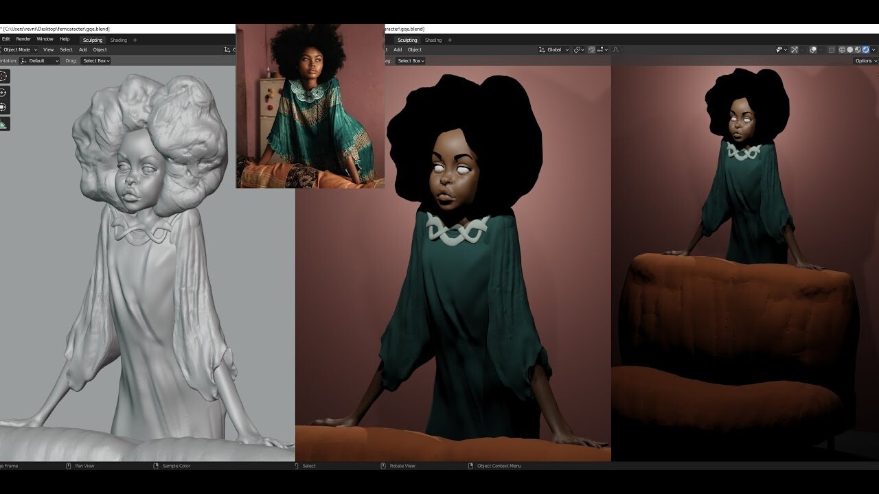 ArtStation - few oc works