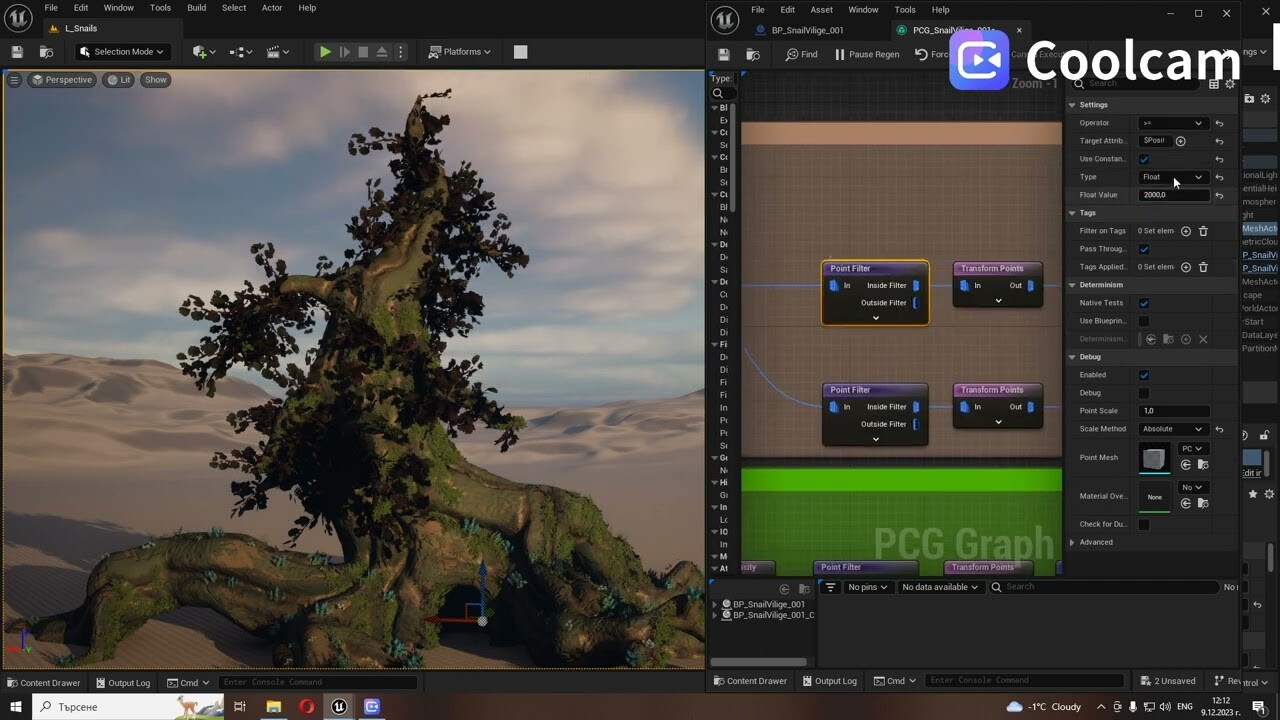 ArtStation - PCG_Tree asset in Unreal