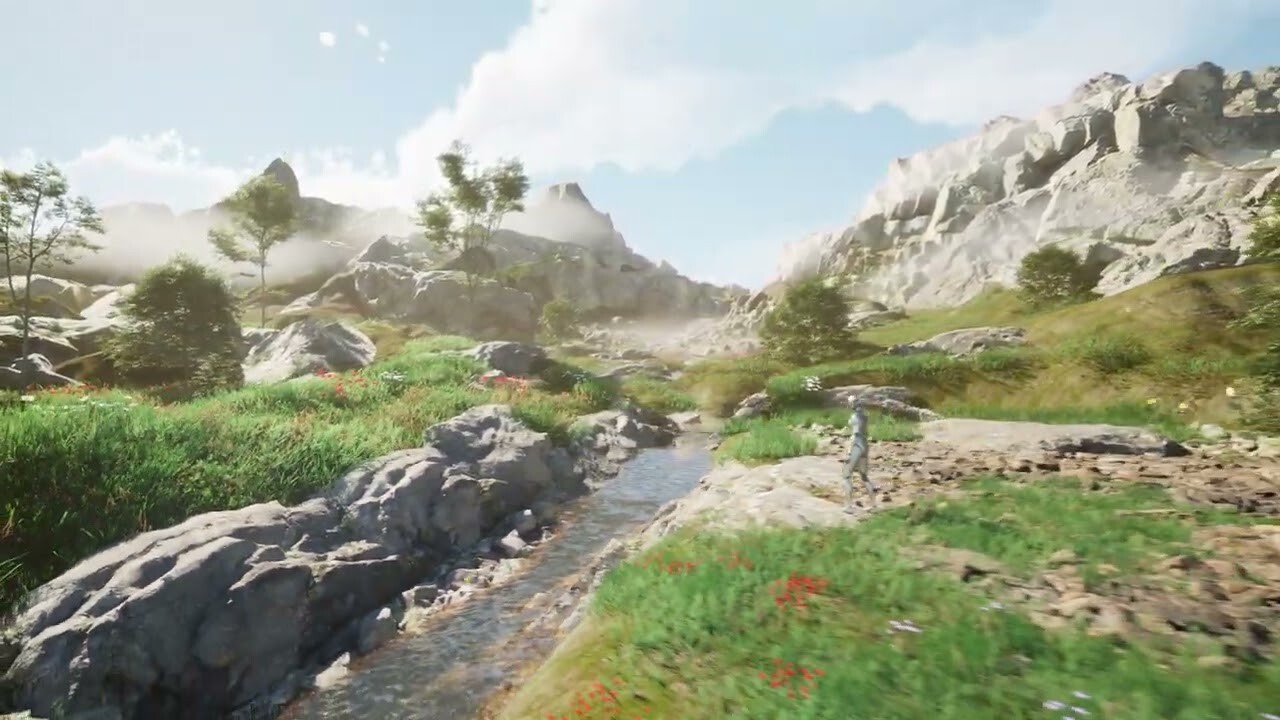 ArtStation - Mountain Range in Unreal Engine 5